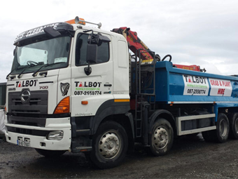 Plant Hire Kildare, Ireland - Talbot Plant Hire